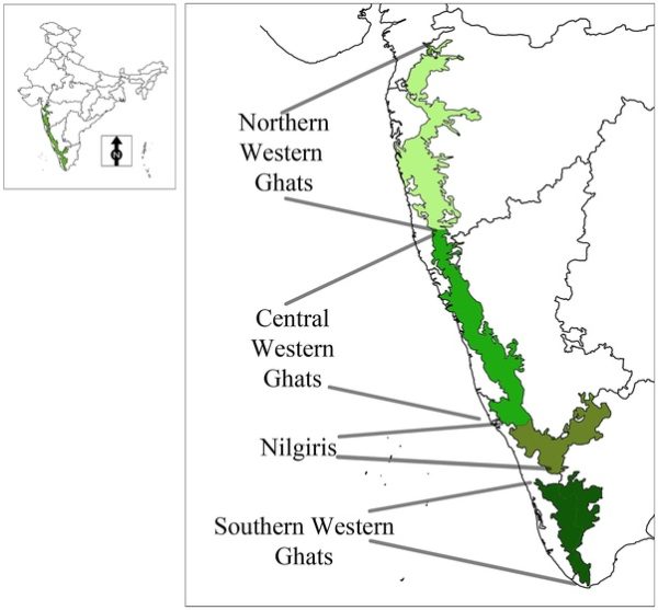 Landforms and Ecosystems of Kerala